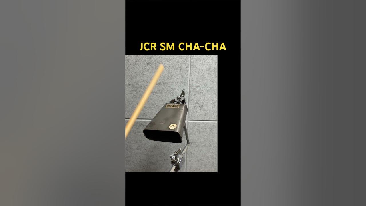 JCR SM CHA-CHA COWBELL #cowbell #latinpercussion - YouTube