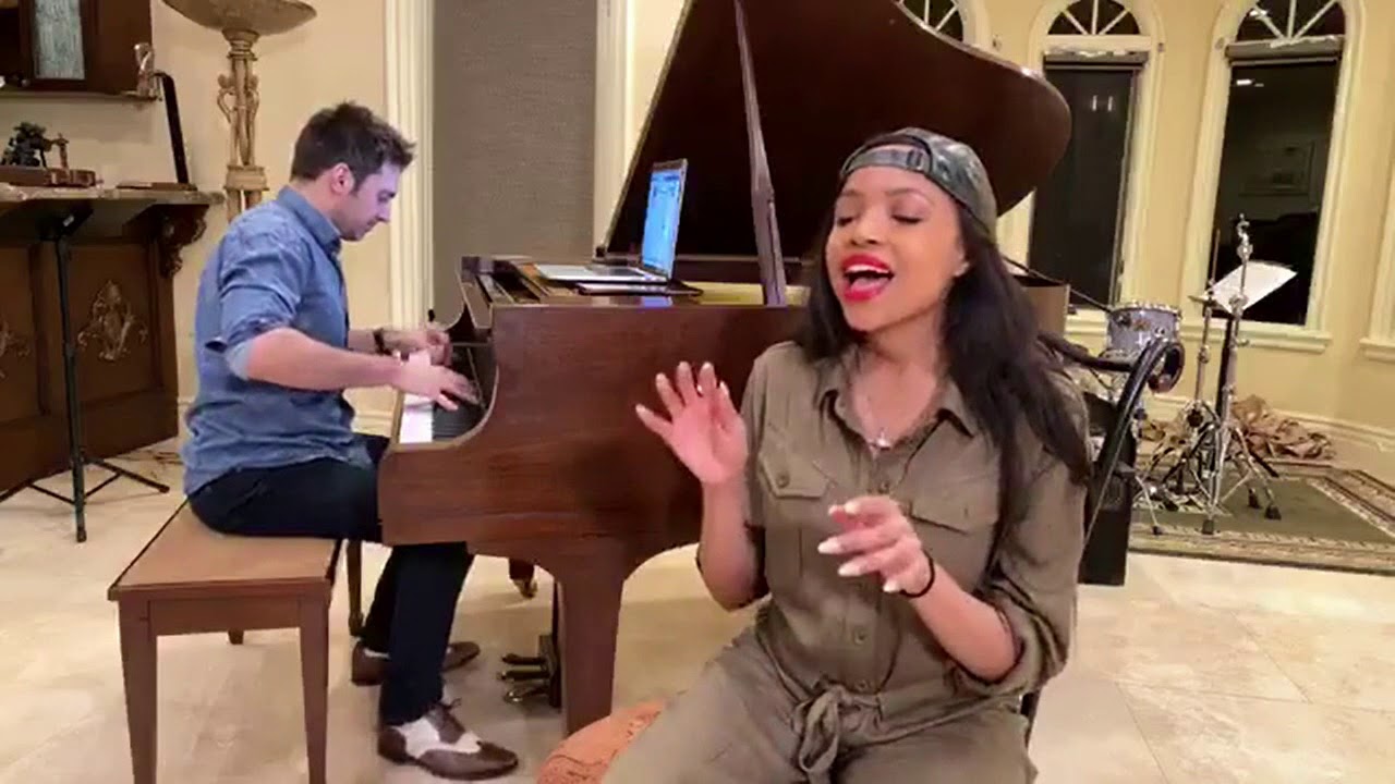 Playing "Straight Up" with Ash Stroud on Facebook Live - YouTube