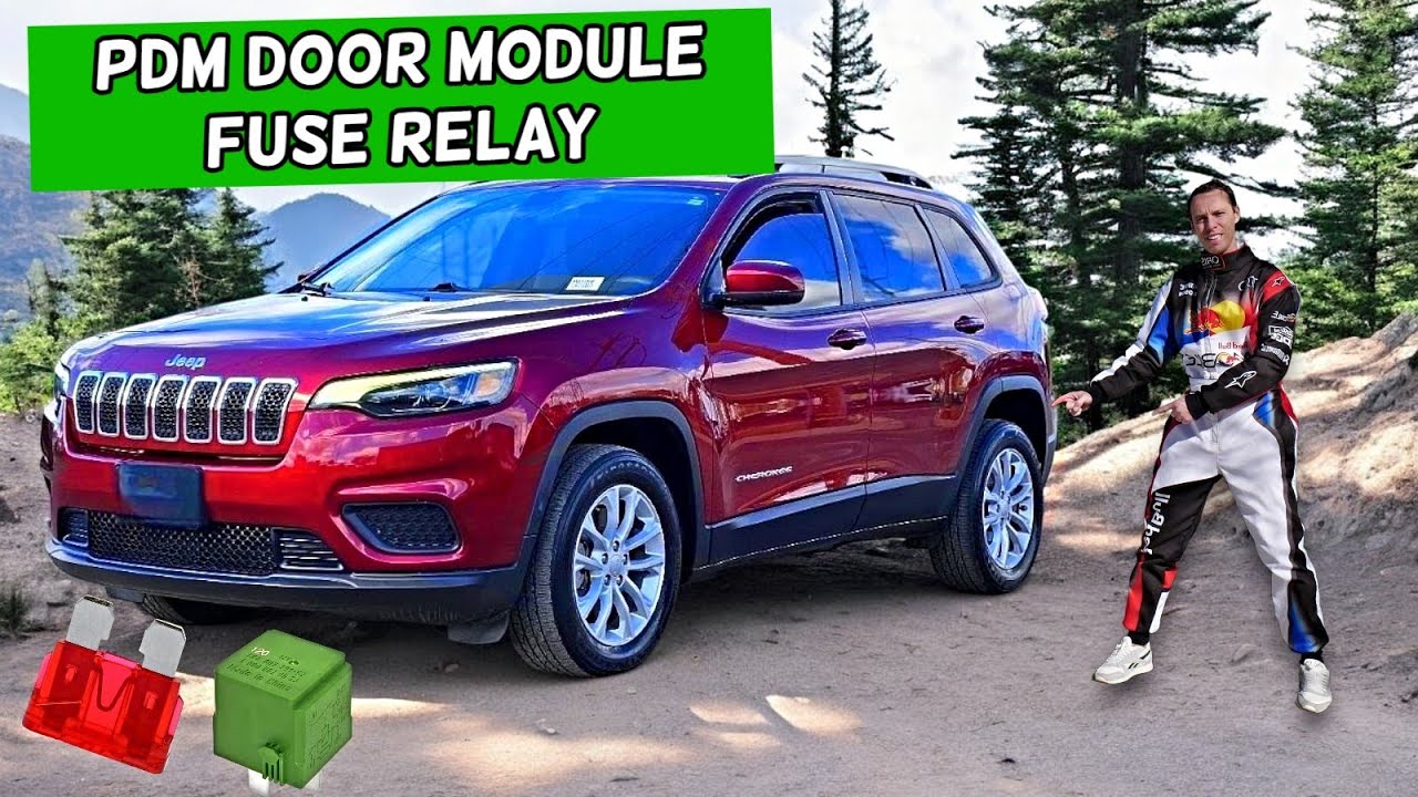 Jeep Cherokee PDM Passenger Driver Door Module Fuse Relay Location ...