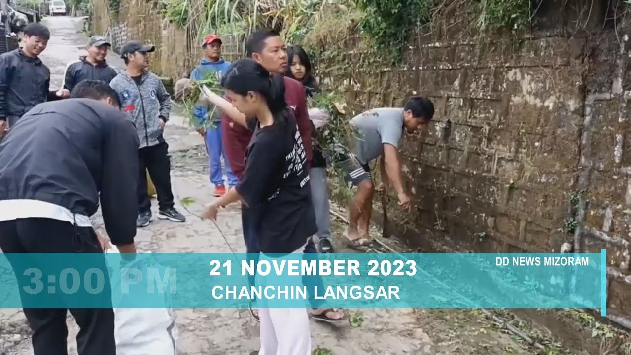 DD News Mizoram | Chanchinthar Langsar | 21 November 2023 | 3 PM - YouTube