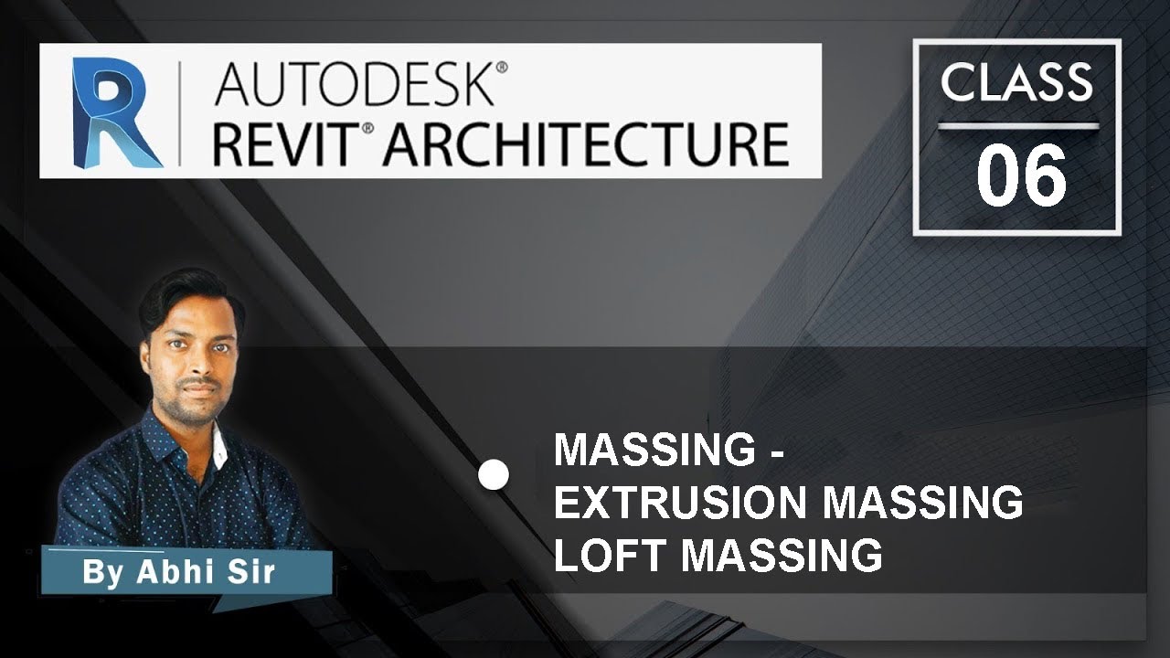 Revit Architecture Tutorial In Hindi | Class - 6 - YouTube