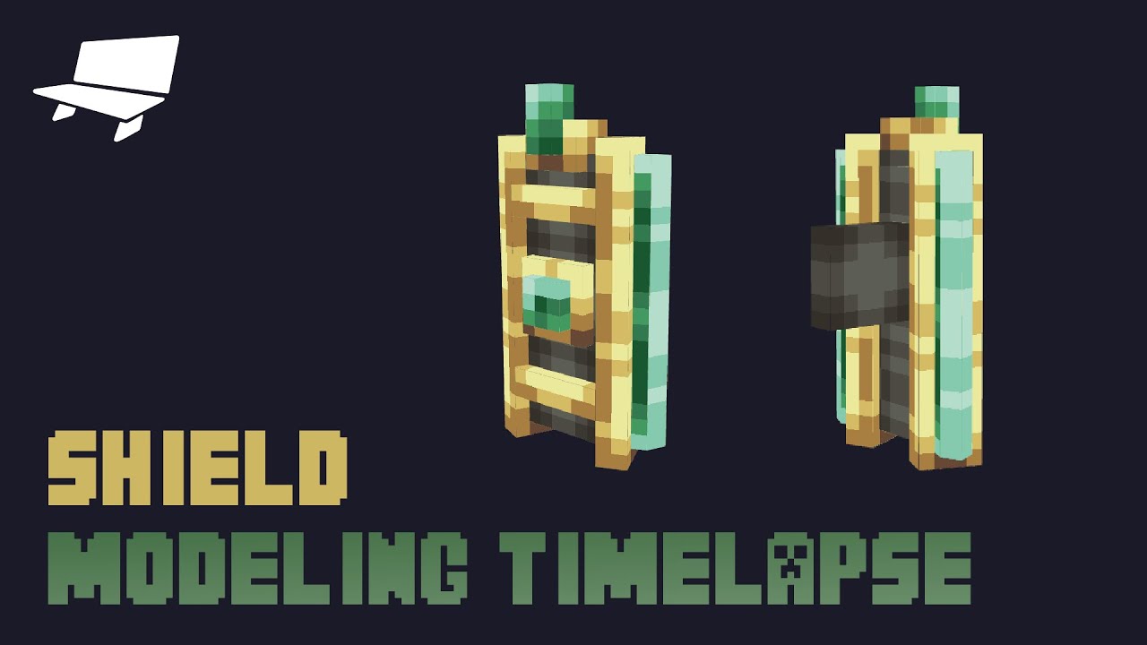 [Minecraft]Modeling Timelapse : Shield - YouTube