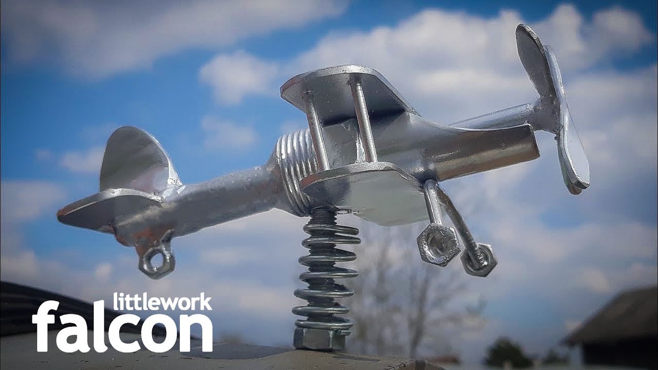 How to make an airplane / Kako napraviti metalni avion - YouTube