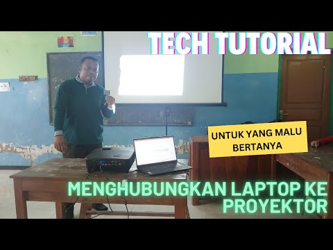 Cara Menghubungkan Laptop ke Proyektor dengan Kabel HDMI