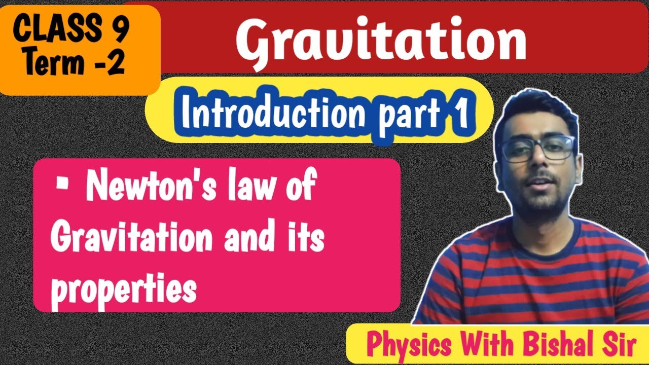 Gravitation | Newton's law of Gravitation | Class 9 - YouTube