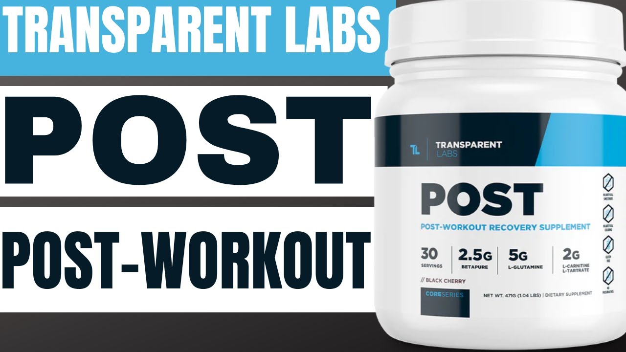 Transparent Labs Post Workout Review 2025: Is It The Best Natural ...