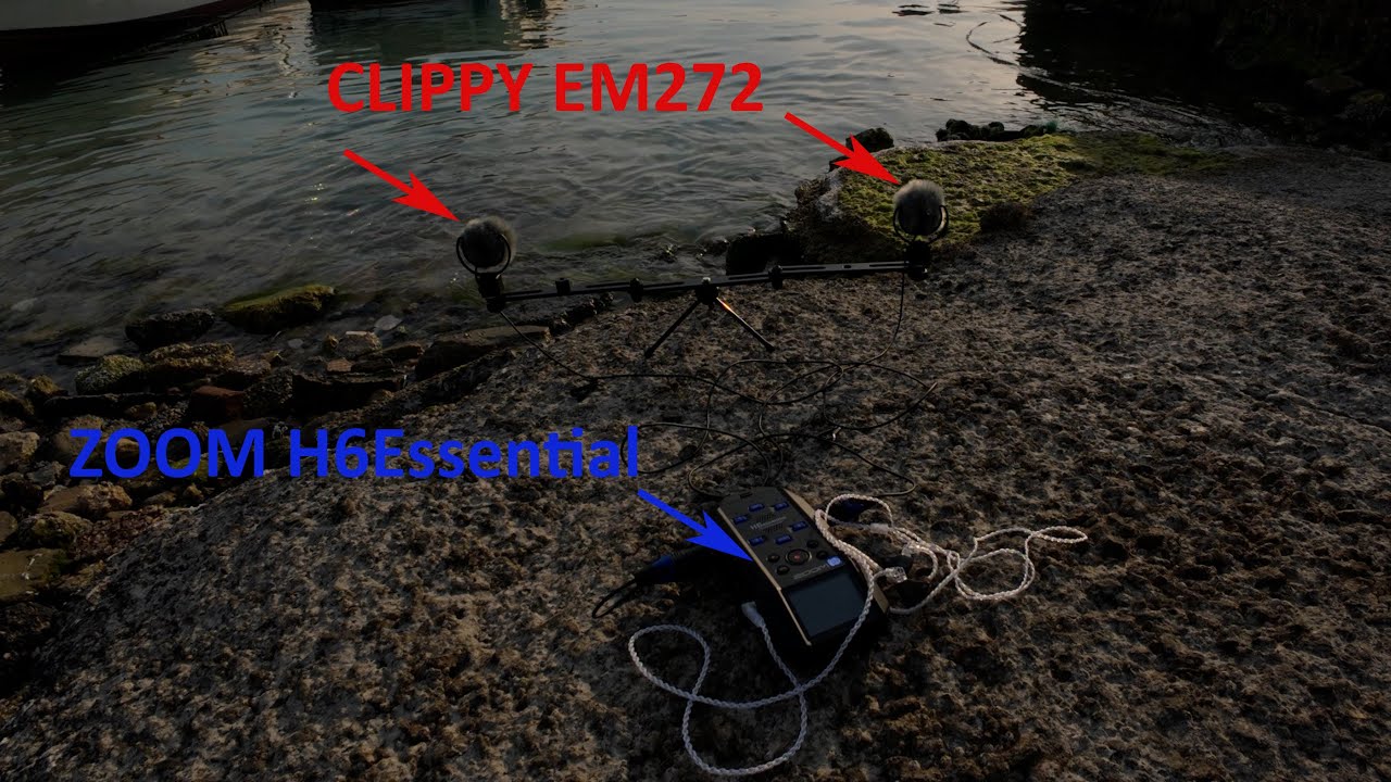 Clippy EM272 & ZOOM H6Essential - YouTube