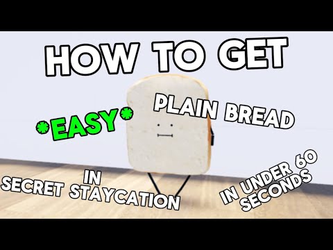 How to get Plain Bread in Secret Staycation in under 60 seconds! #5 ...