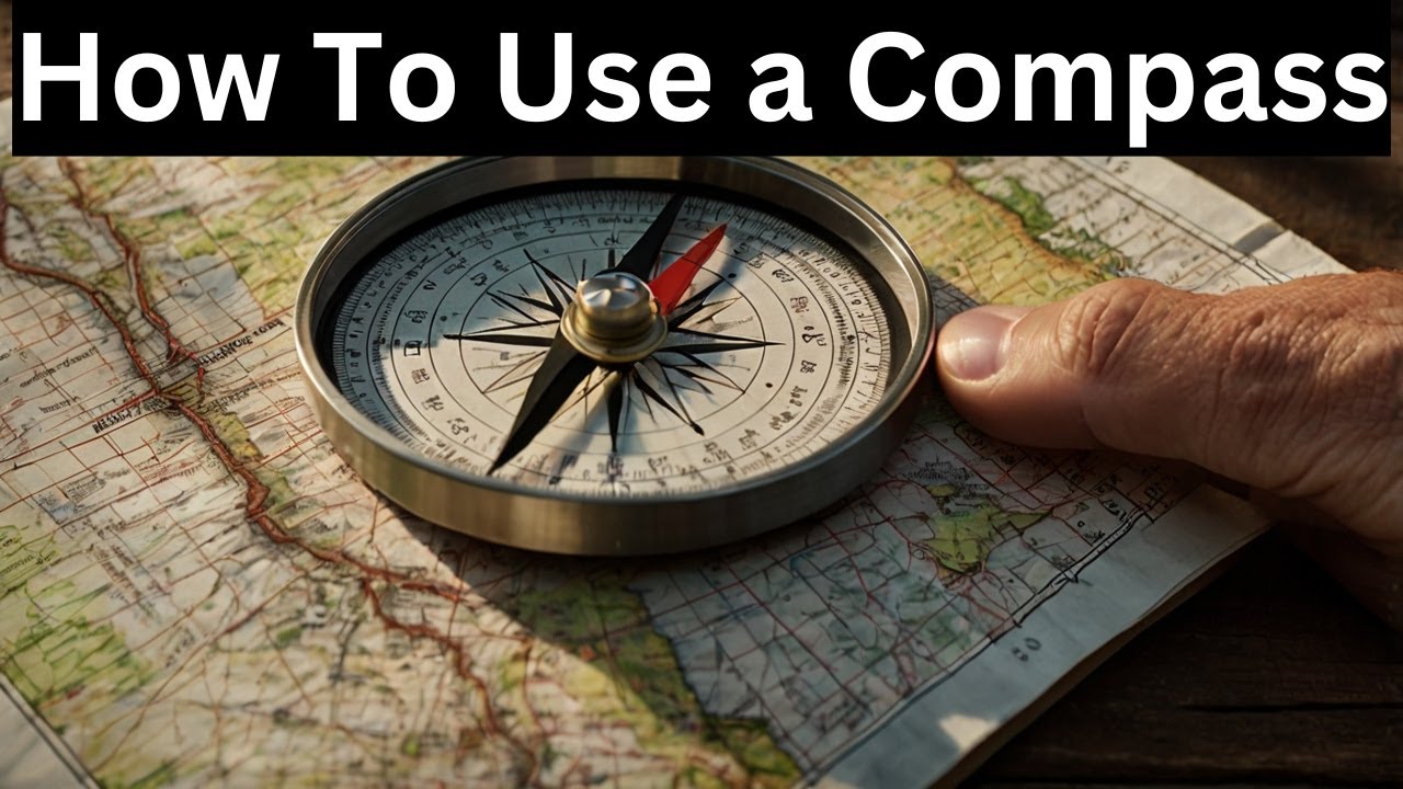 How to Use a Compass for Hiking and Survival - YouTube