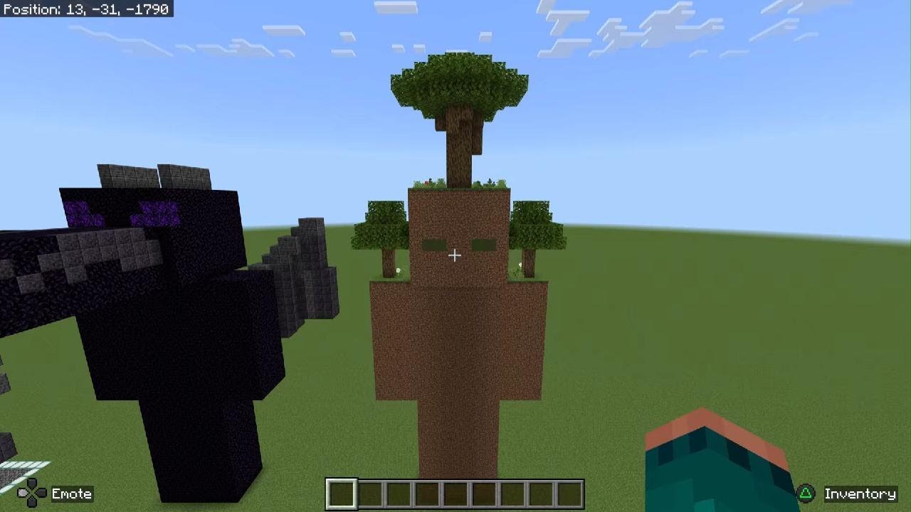 MC Character Statues: Grassland/Forest Titan - YouTube