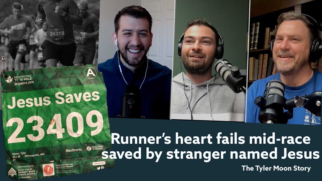 Runner wearing Jesus Saves bib is saved by Jesus -Tyler Moon's story ...