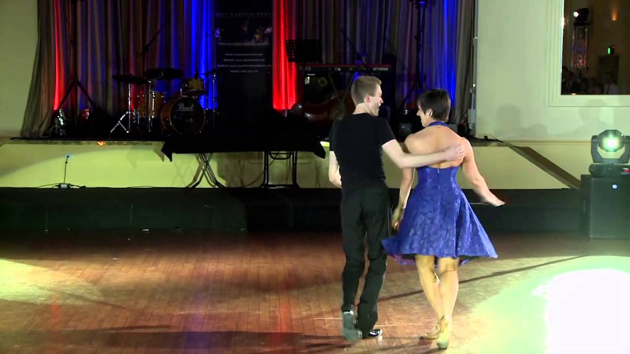 David & Nicole - Quicksteps Winter Ball 2012 - YouTube
