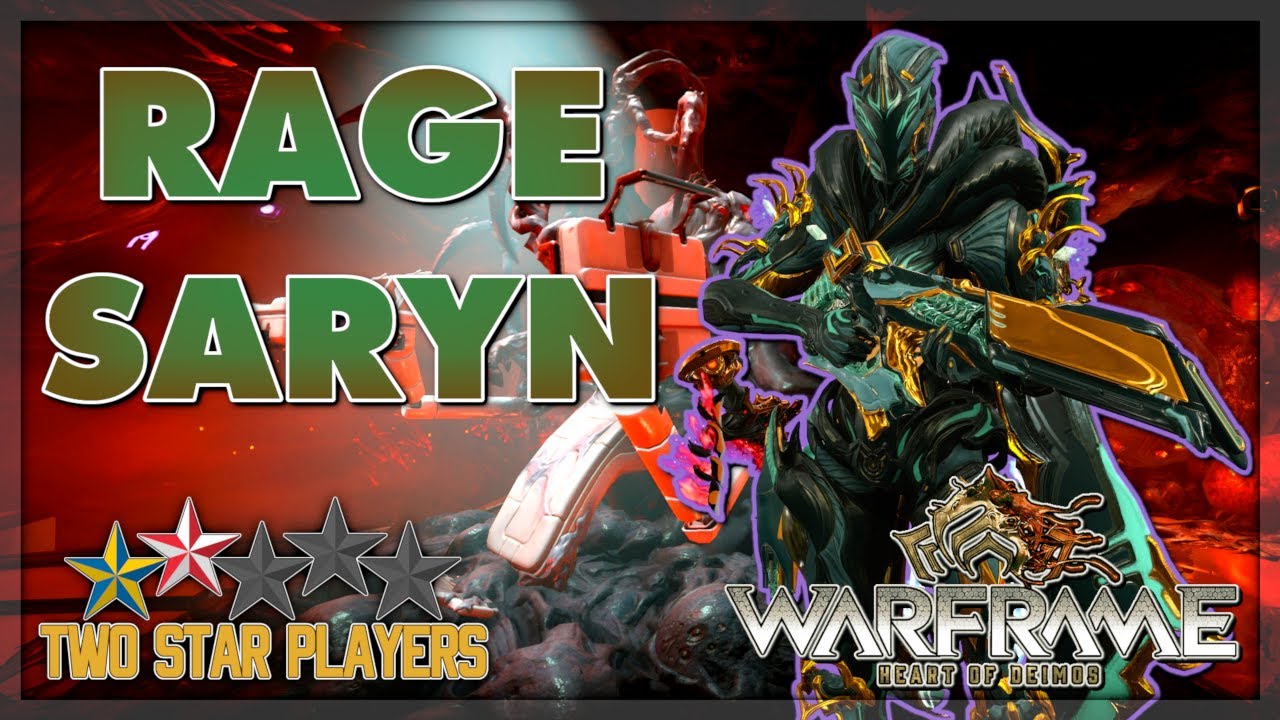 Rest & Rage Saryn | Helminth Build Guide | Warframe | Two Star Players - YouTube