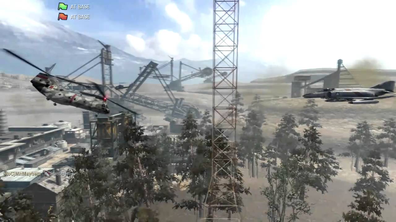 Napalm Strike takes down a... Helicopter!? in Call Of Duty: Black Ops ...
