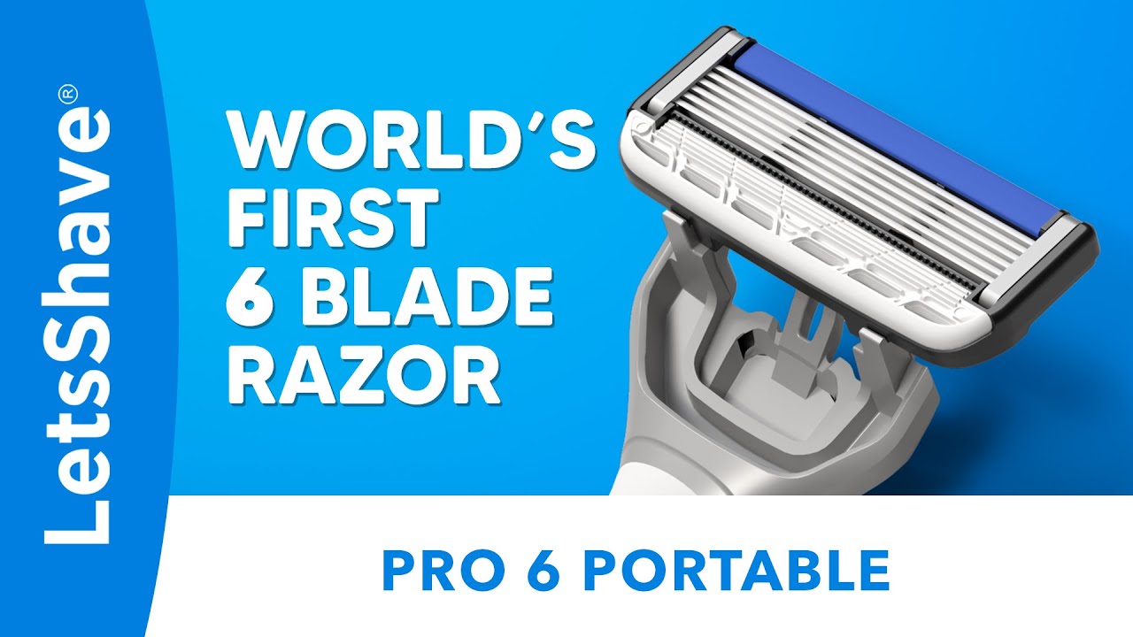 LetsShave's Pro 6 Portable Kit | Single Stroke Shaving kit | World's ...
