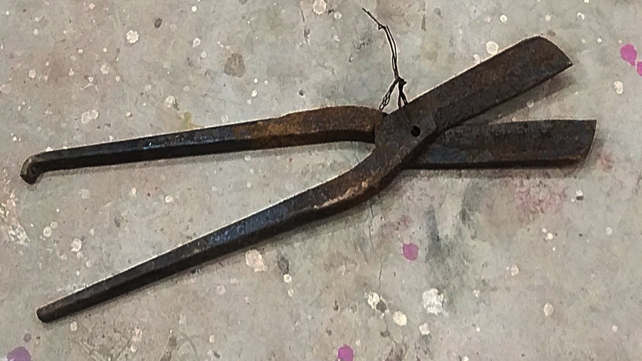 RESTORATION Cut shears | 1970 Old Metal Cutting Tool Restoring - YouTube