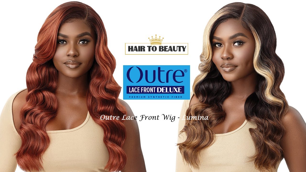 Outre Deluxe Lace Front Wig (LUMINA) - Hair to Beauty New Hair - YouTube