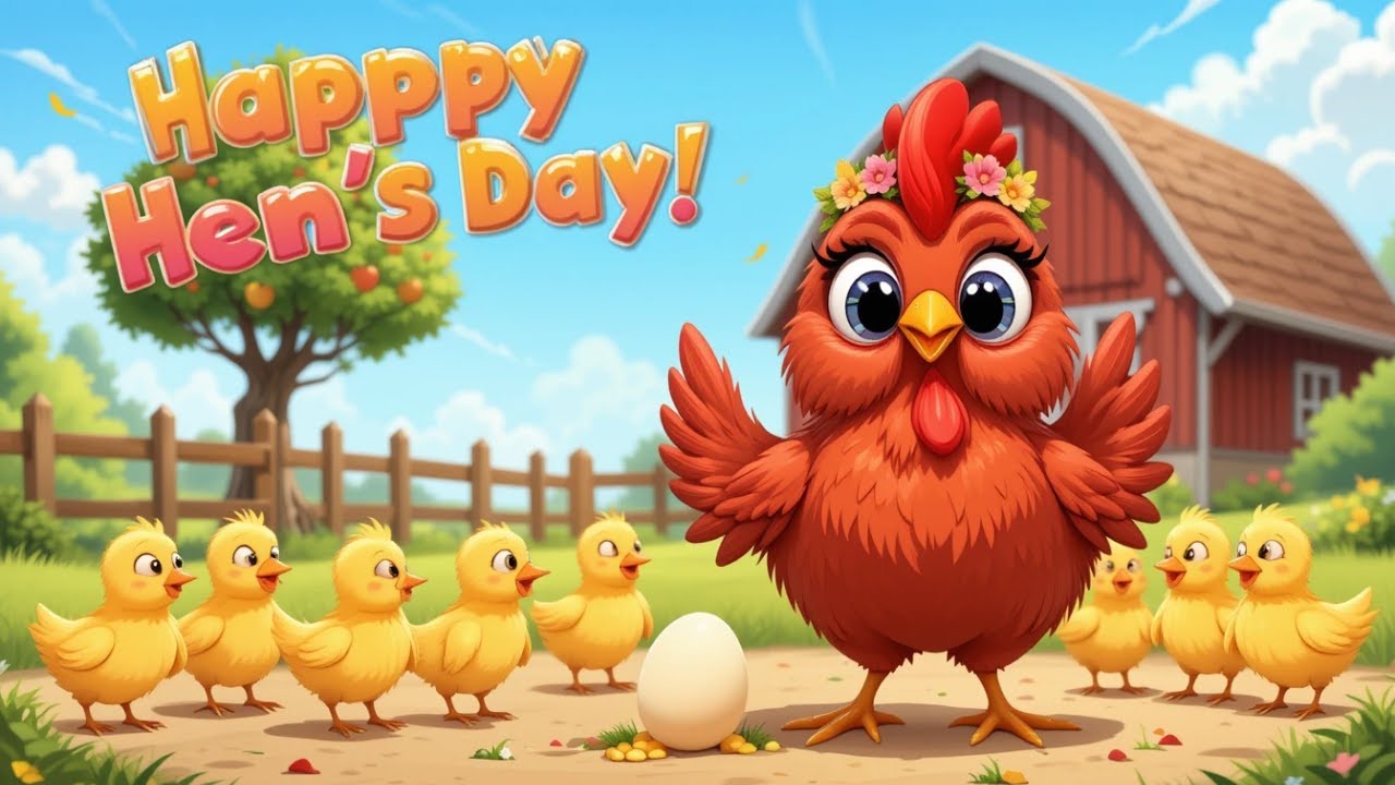 Happy Hen's day| Nursery Rhymes| Kids Entertainment - YouTube