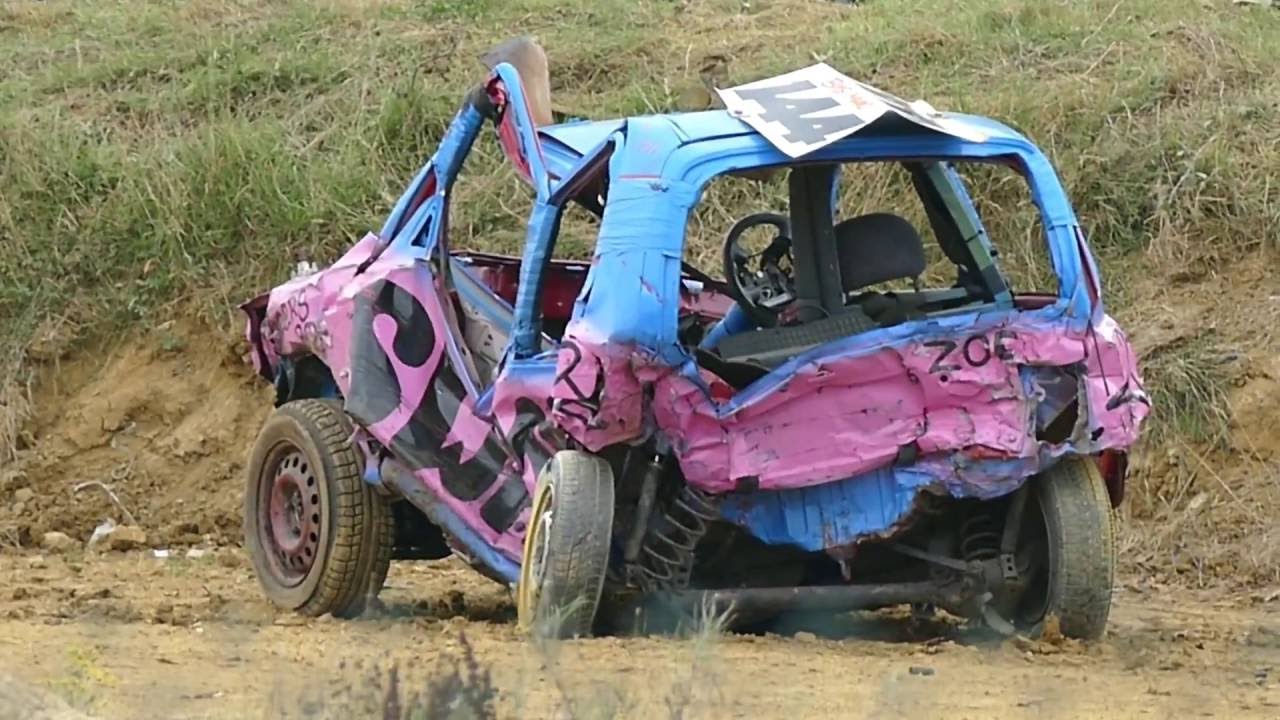 Banger Racing Smallfield Raceway Micro Bangers + Rookie Bangers 18/09 ...