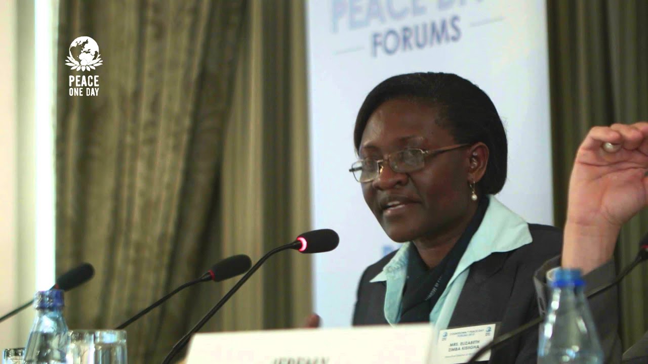 Elizabeth Zimba Kisiigha - Countdown to Peace Day Forum (Nairobi) - YouTube