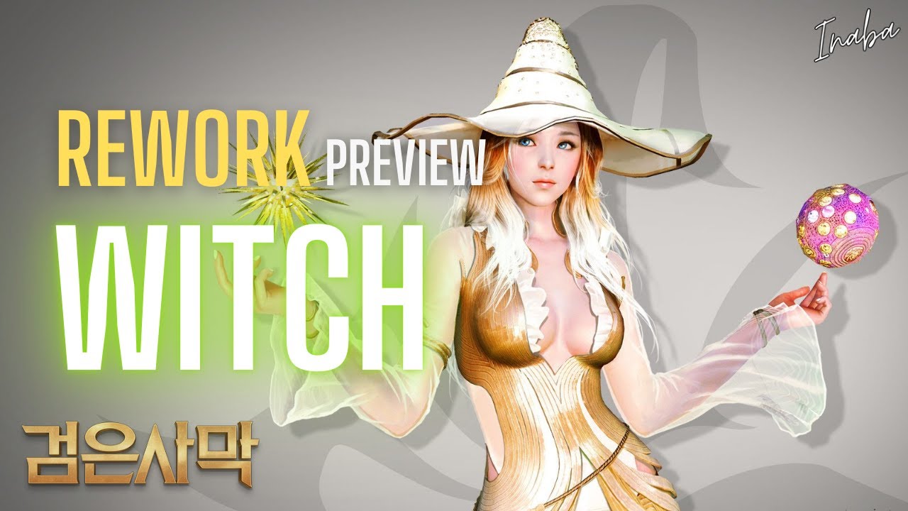 BDO Witch Rework - Gameplay Preview - YouTube