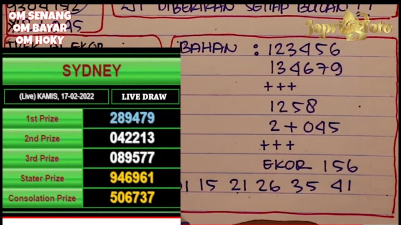 Om Hoky Togel | Prediksi SDY jumat 18 februari 2022 | rumus ai | angka ...