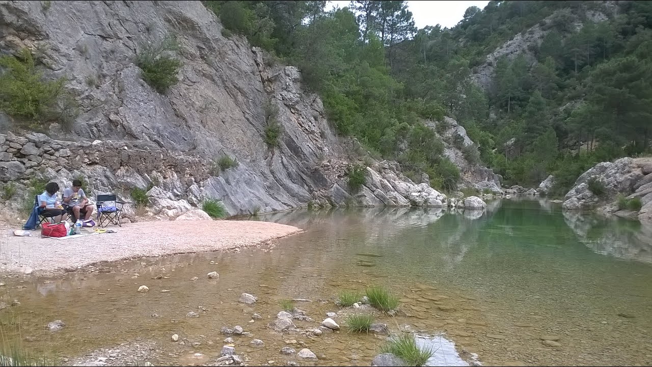 Paraíso Natural en España, Beceite: La Pesquera, río Ulldemó - YouTube