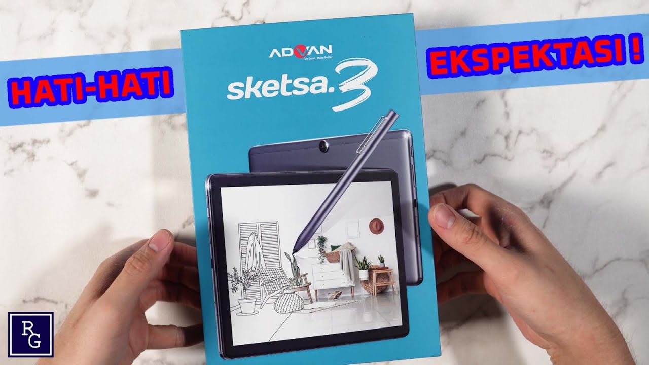 Unboxing dan Test Stylus Advan Sketsa 3 - Ternyata gini spesifikasi ...