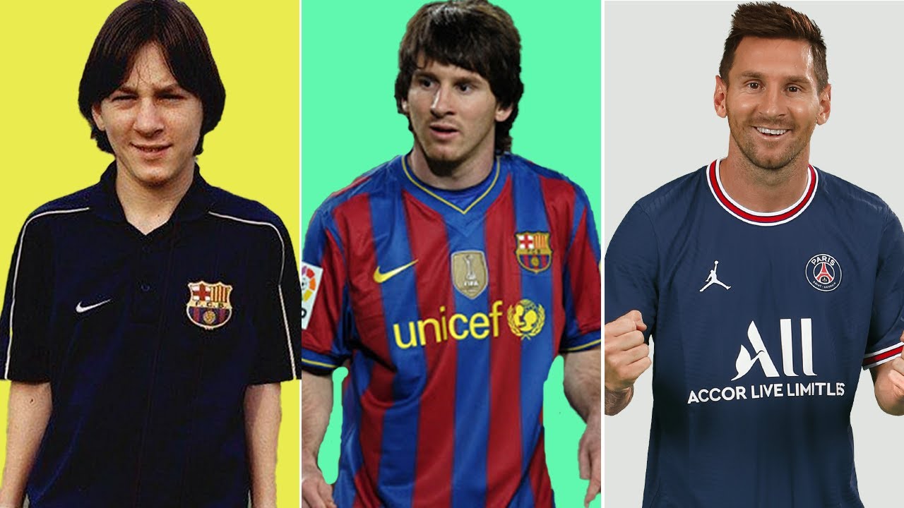 Lionel Messi Transformation From 1 to 34 Years Old (2021) - YouTube
