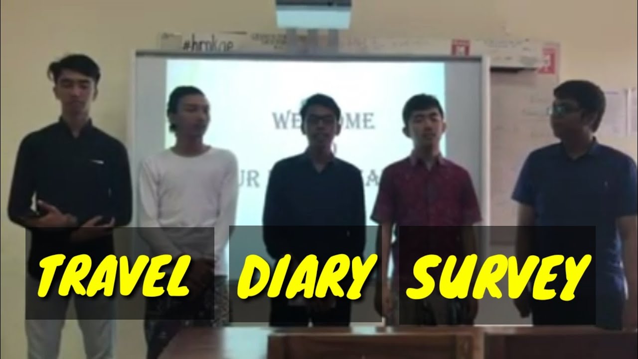 Travel Diary Survey - YouTube