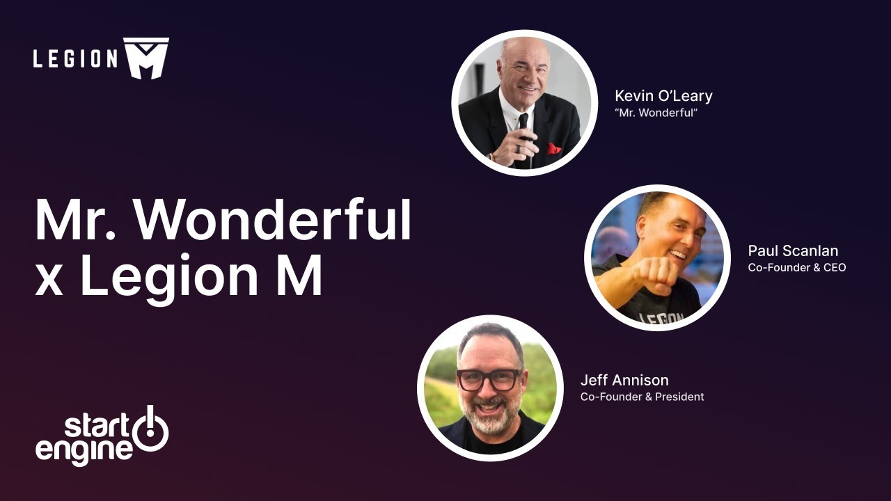 Mr. Wonderful x Legion M - YouTube