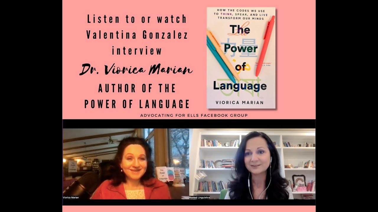 The Power of Language with Dr. Marian - YouTube
