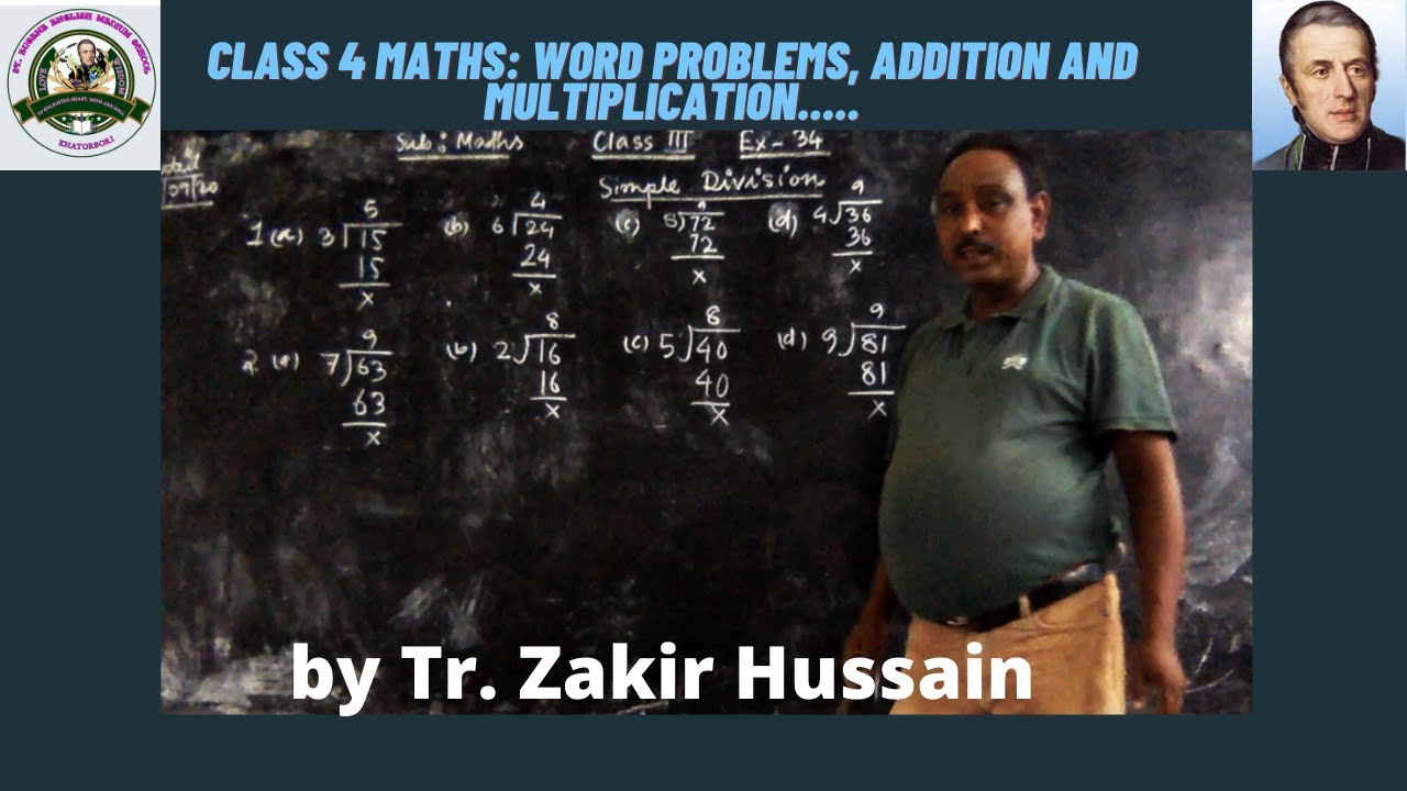 Class 4 Maths Word Problems Addition And Multiplication YouTube Class 4 Maths Word Problems Addition And Multiplication YouTube