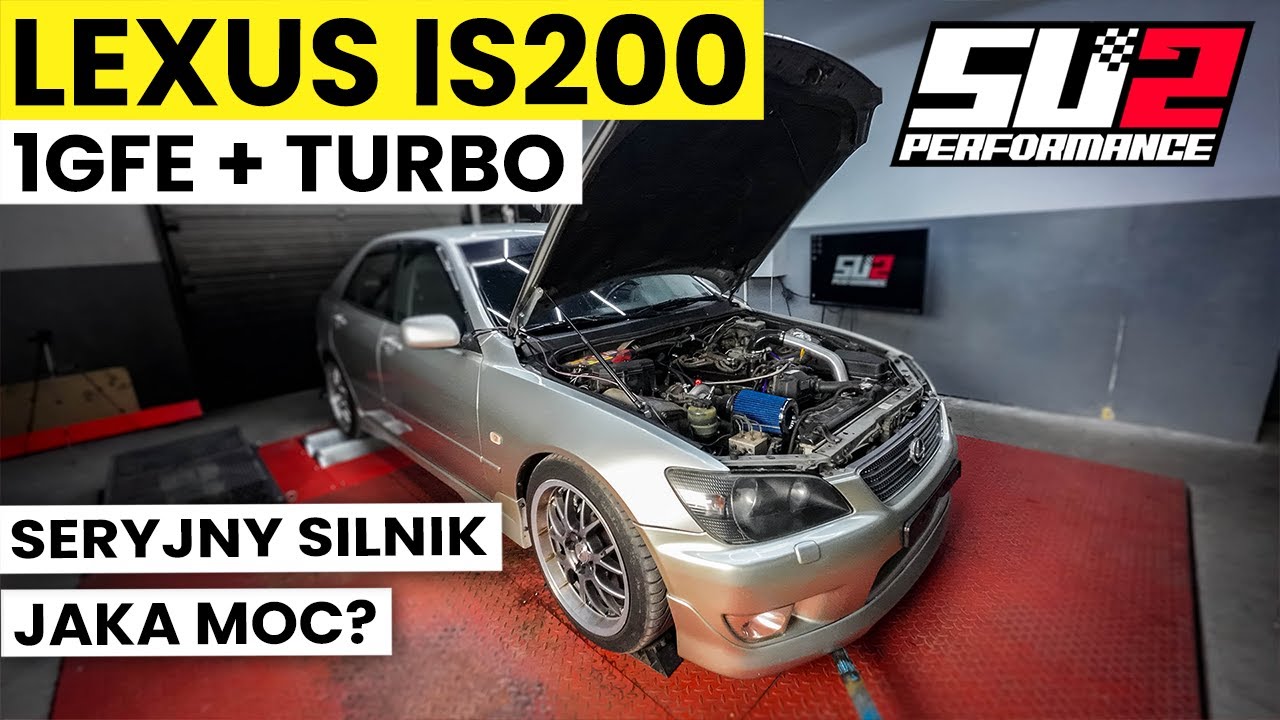 Lexus IS200 1G-FE + Turbo TD04 | Hamownia | Ecumaster - YouTube