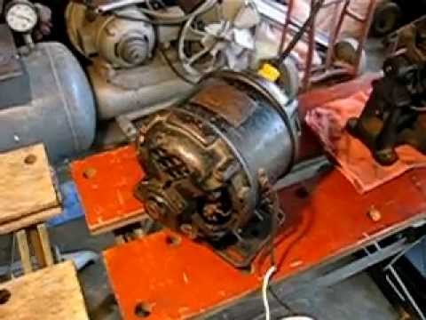 Antique 1/6 hp Century Direct Current Electric Motor DC - YouTube