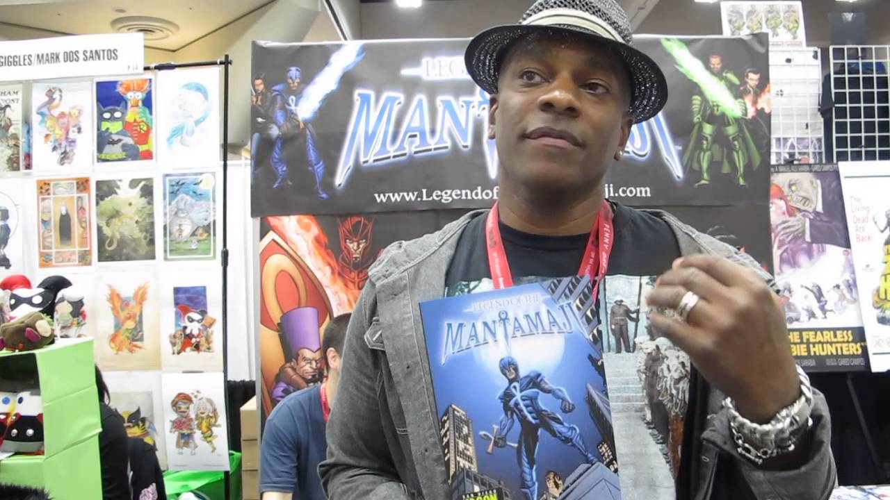 SDCC 2014 - Eric Dean Seaton talks The Legend of the Mantamaji - YouTube