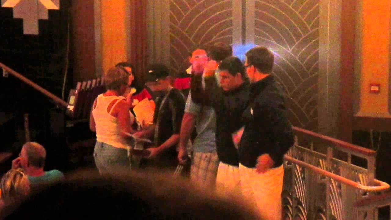 YMCA during Bingo Night - YouTube