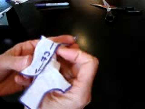 How to construct the Twist Top pattern - YouTube