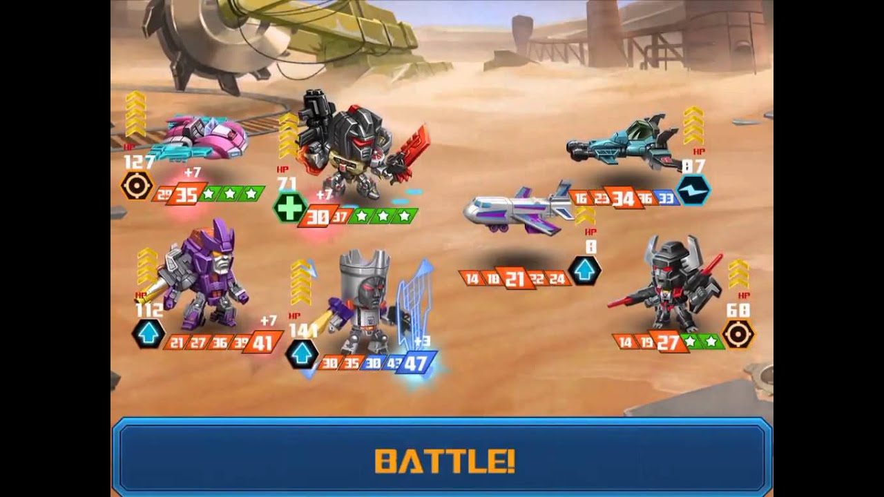 [TRANSFORMERS: Battle Tactics] My New Galvatron Bots😎 - YouTube