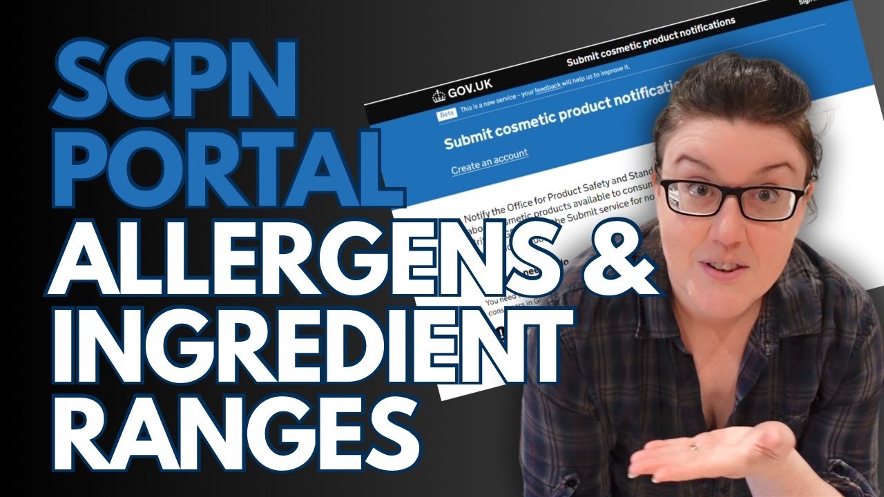 Calculate Cosmetic Allergens & Create SCPN Ingredients CSV - YouTube