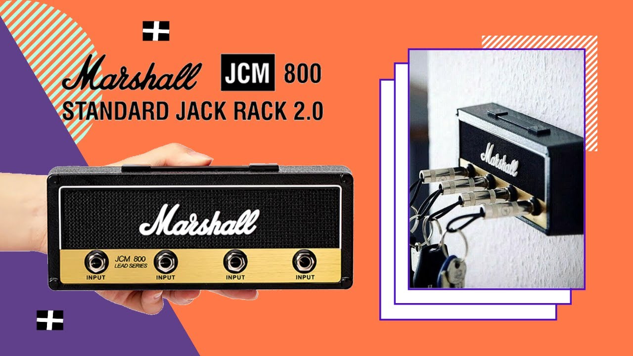Marshall Amplification Key Holder Jack Rack | CAMILA DECOR - YouTube