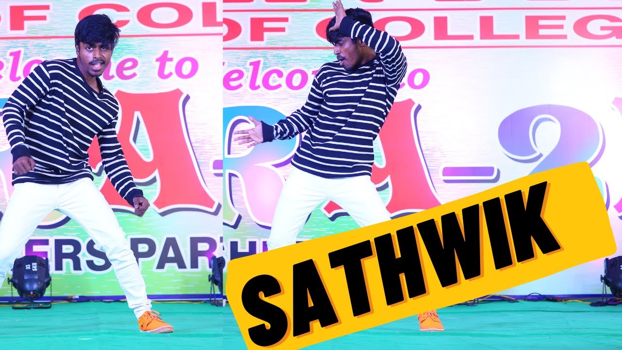 Master - Kutti Story | Sathwik Dance Performance | Freshers Party ...