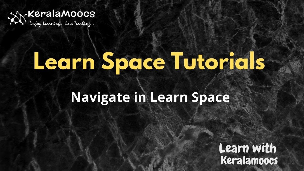 How to Navigate Learn Space - YouTube
