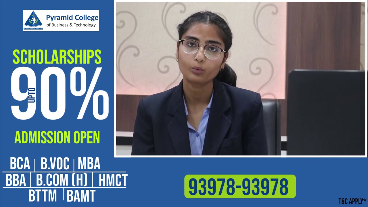 Admissions are open at Pyramid College!! - YouTube