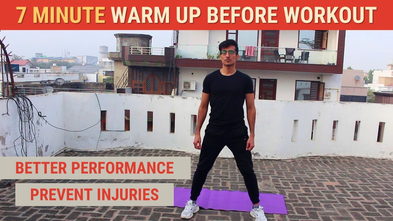 7-Minute Warm-Up Exercises Before Workout (Follow Along) - YouTube
