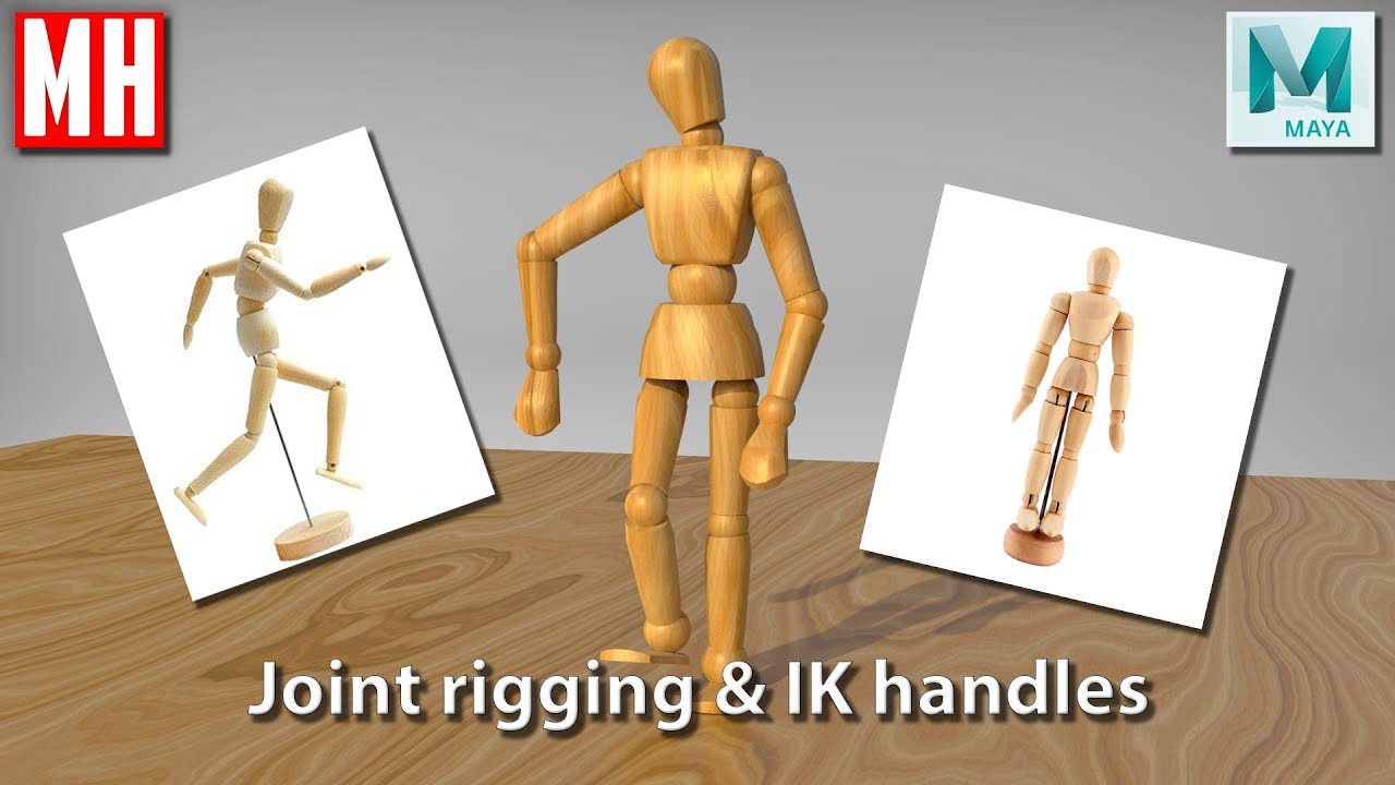 Joint RIGGING our 3D Character ( Part 3 of 4 ) - YouTube