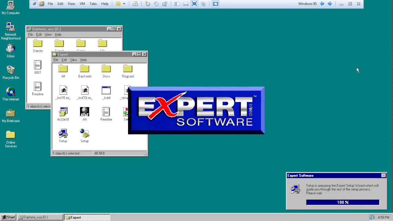 How to get Daytona USA for Windows 95 on VMWare - YouTube