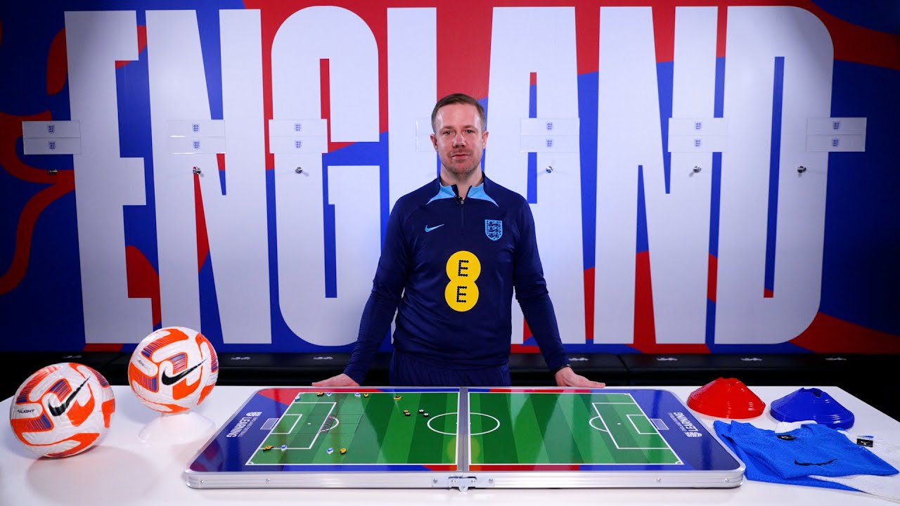 1v1 Challenging Grid | Tactics Board Session on Tackling | England ...