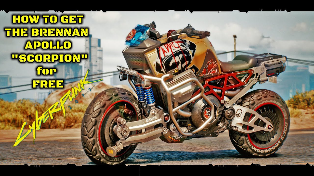 HOW TO GET THE BRENNAN APOLLO "SCORPION" IN CYBERPUNK 2077 | Life ...