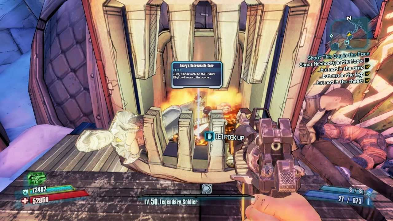 Borderlands 2 - Easter Egg: The Lord of the Rings Quest, Eridium Blight ...